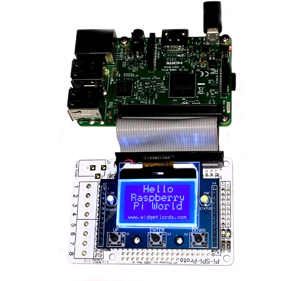 Raspberry Pi and Graphic Display Interfaces – Widgetlords Electronics