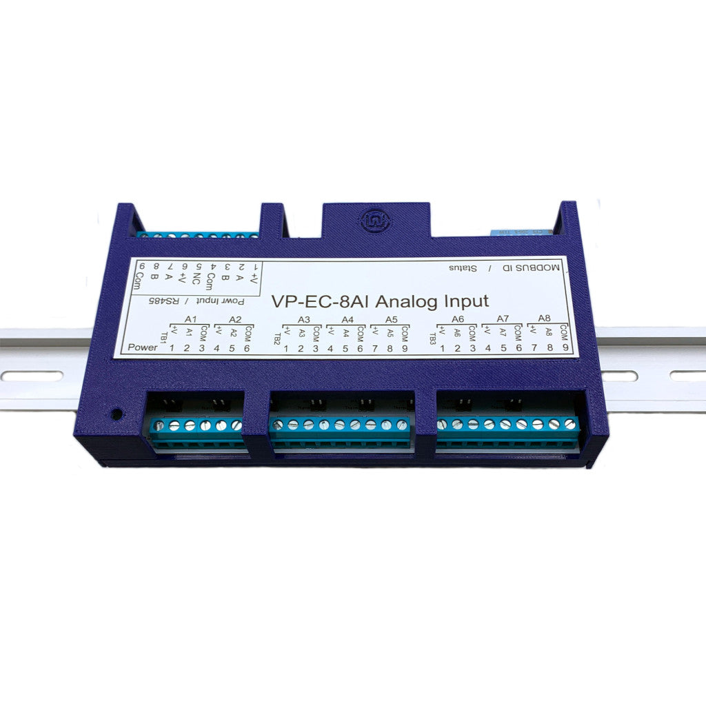 Analog Input I/O Module, 8 Channels 4-20mA, RS485, Modbus RTU Interface – Widgetlords Electronics
