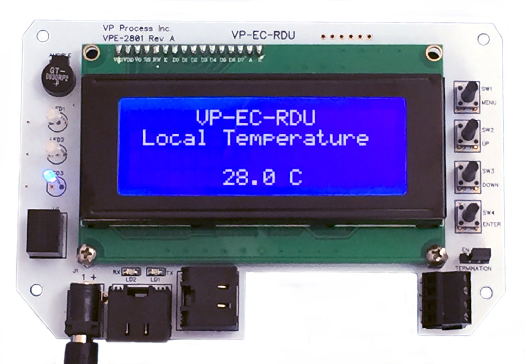 Modbus 4x20 LCD Display RS485, LED Indicators, Audible – Widgetlords Electronics