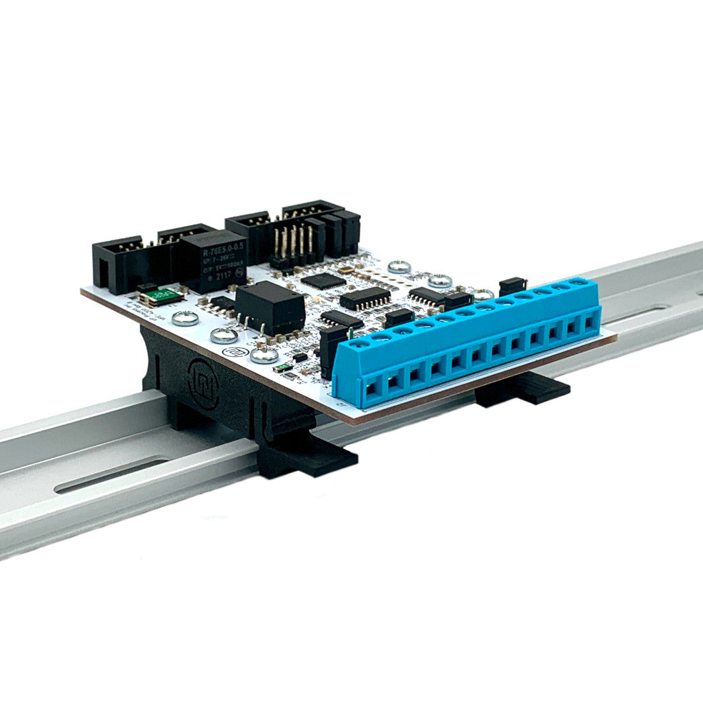 PI-SPI-DIN-4FREQ Raspberry Pi Frequency / Pulse Counter I/O Module ...