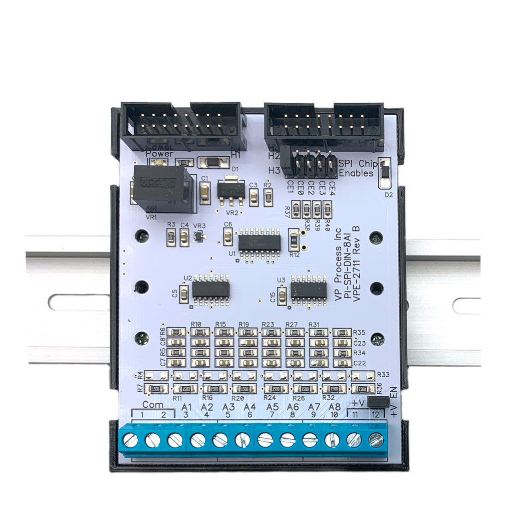 Pi Spi Din 8ai Raspberry Pi Analog Input 4 20ma Io Module
