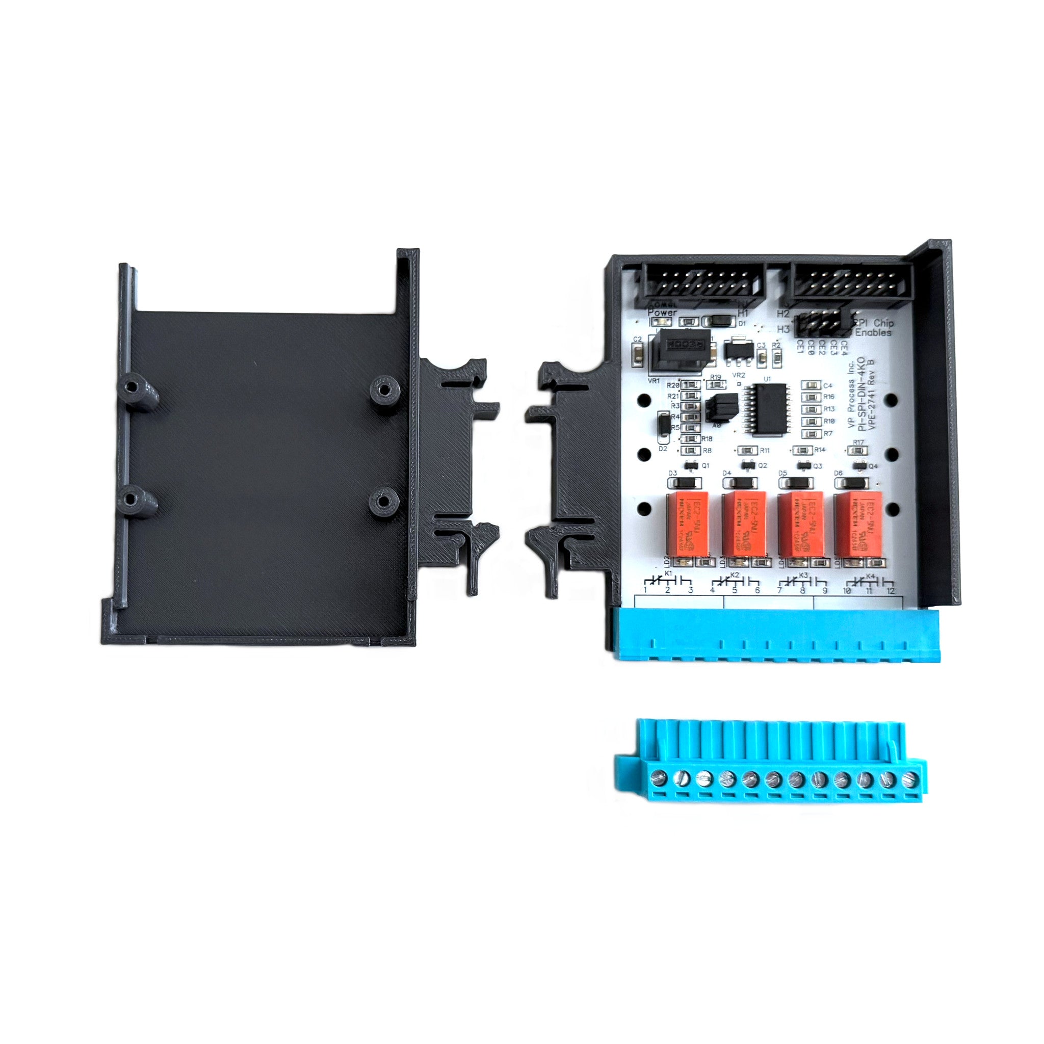 PI-SPI-DIN-4KO Raspberry Pi Digital Output I/O Module – Widgetlords Electronics