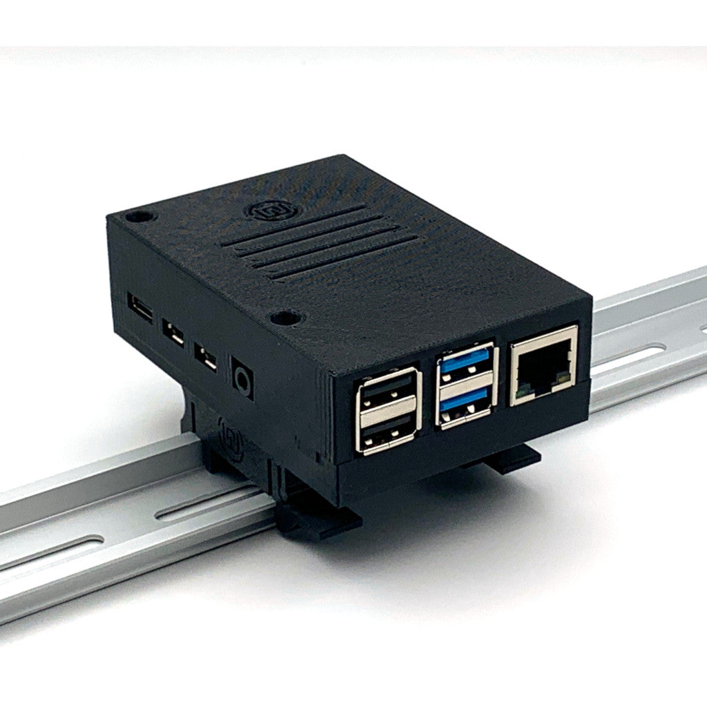 DIN Rail Enclosures for the Rasperry Pi 4 PI-SPI Series – Widgetlords ...