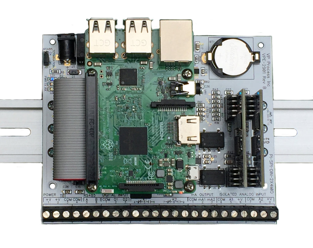 PI-SPI-DIN-2x4MIO I/O Module – Widgetlords Electronics